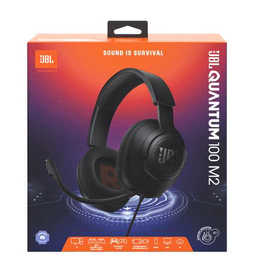 JBL Quantum 100M2 | Wired over-ear gaming headset with detachable mic ...