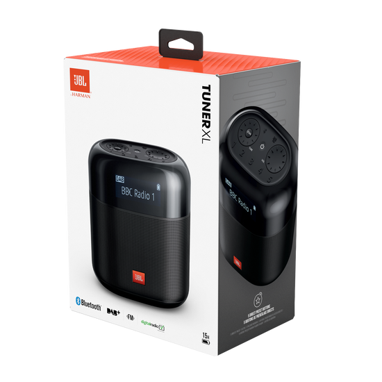 JBL Tuner XL | Portable powerful DAB/DAB+/FM radio with Bluetooth