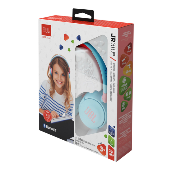 Buy JBL Jr310 BT on-ear headphones for kids | JBL