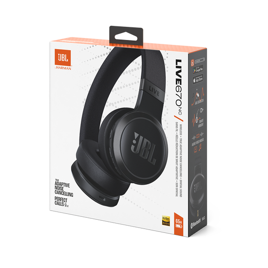 JBL Live 670NC | Wireless On-Ear Headphones with True Adaptive Noise ...