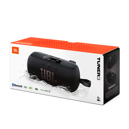 JBL Tuner 3 | Portable DAB/DAB+/FM radio with Bluetooth