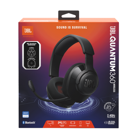 JBL Quantum 360 Wireless | Wireless over-ear gaming headset with ...