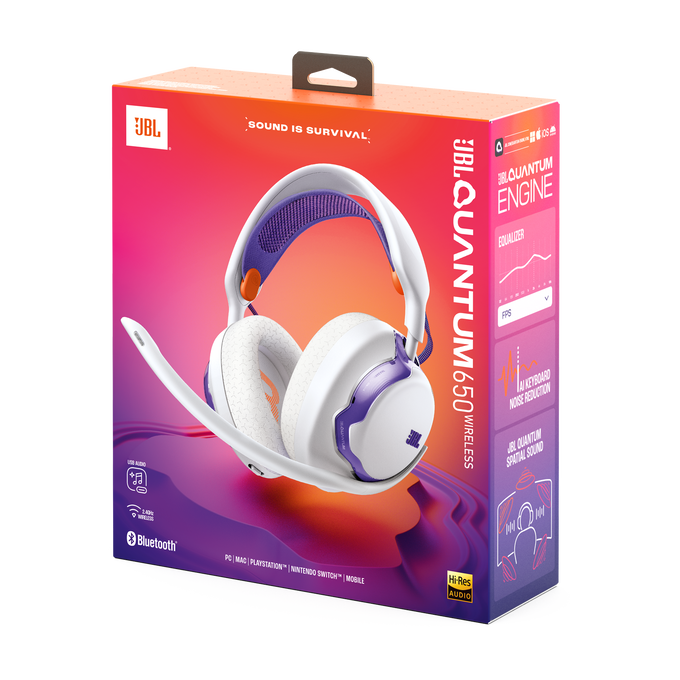 JBL Quantum 650 | Wireless multiplatform gaming headset