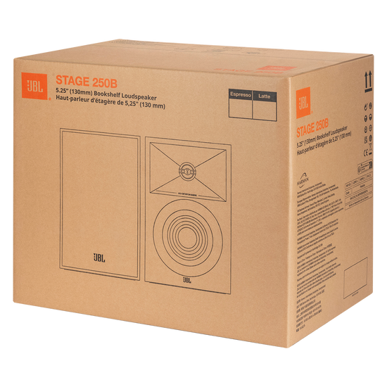 Stage 250B | 2-Way 5.25-inch (130mm) Bookshelf Loudspeaker - Pair