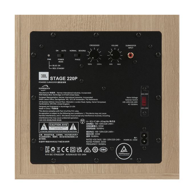 Stage 220P | 12-inch (300mm) 500W Powered Subwoofer