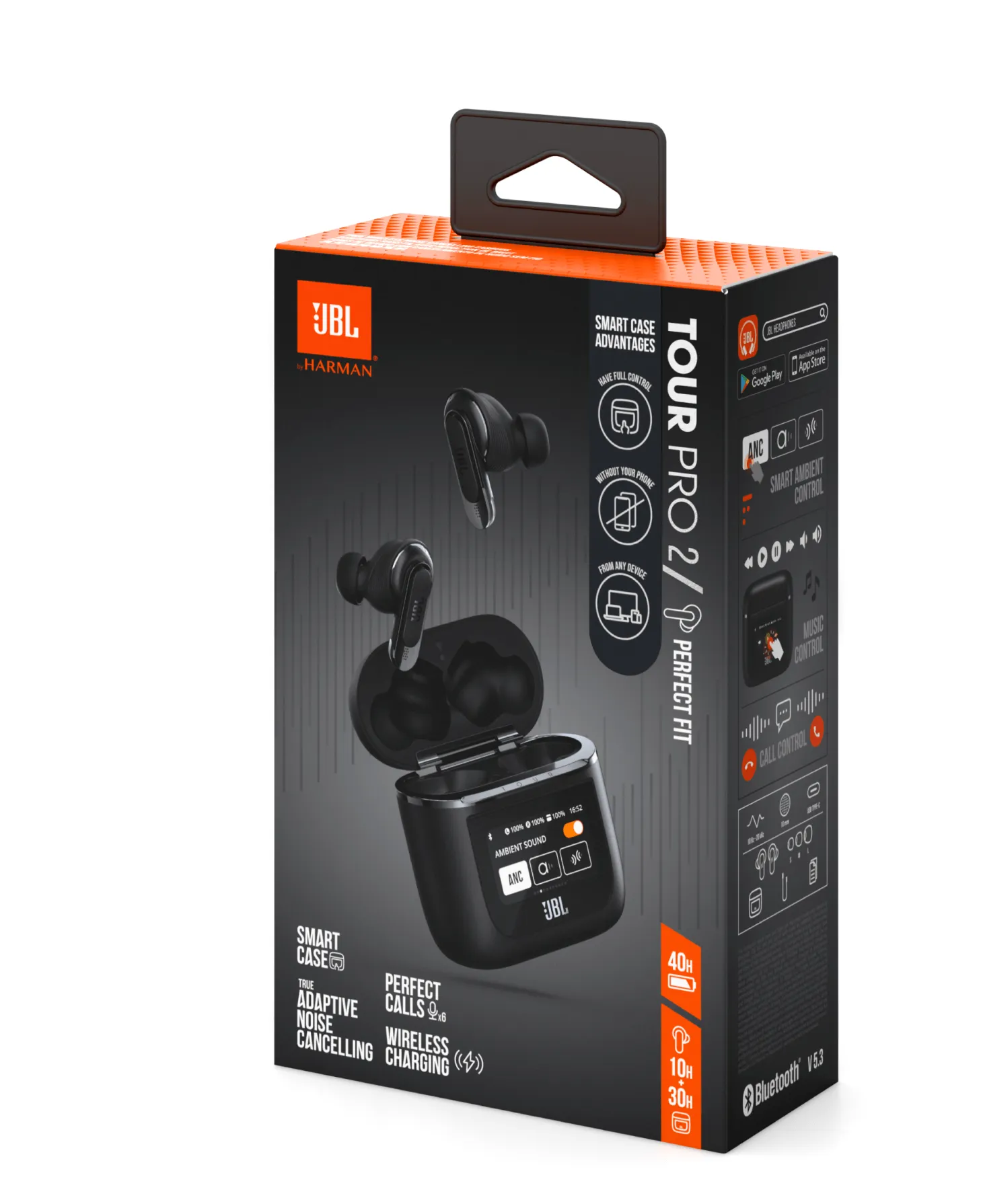 JBL Tour Pro 2 True Wireless Noise Cancelling Earbuds JBL Tour Pro 2 True Wireless Noise Cancelling Earbuds